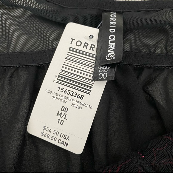 torrid | Intimates & Sleepwear | Nwt Torrid Babydoll Top Chemise ...